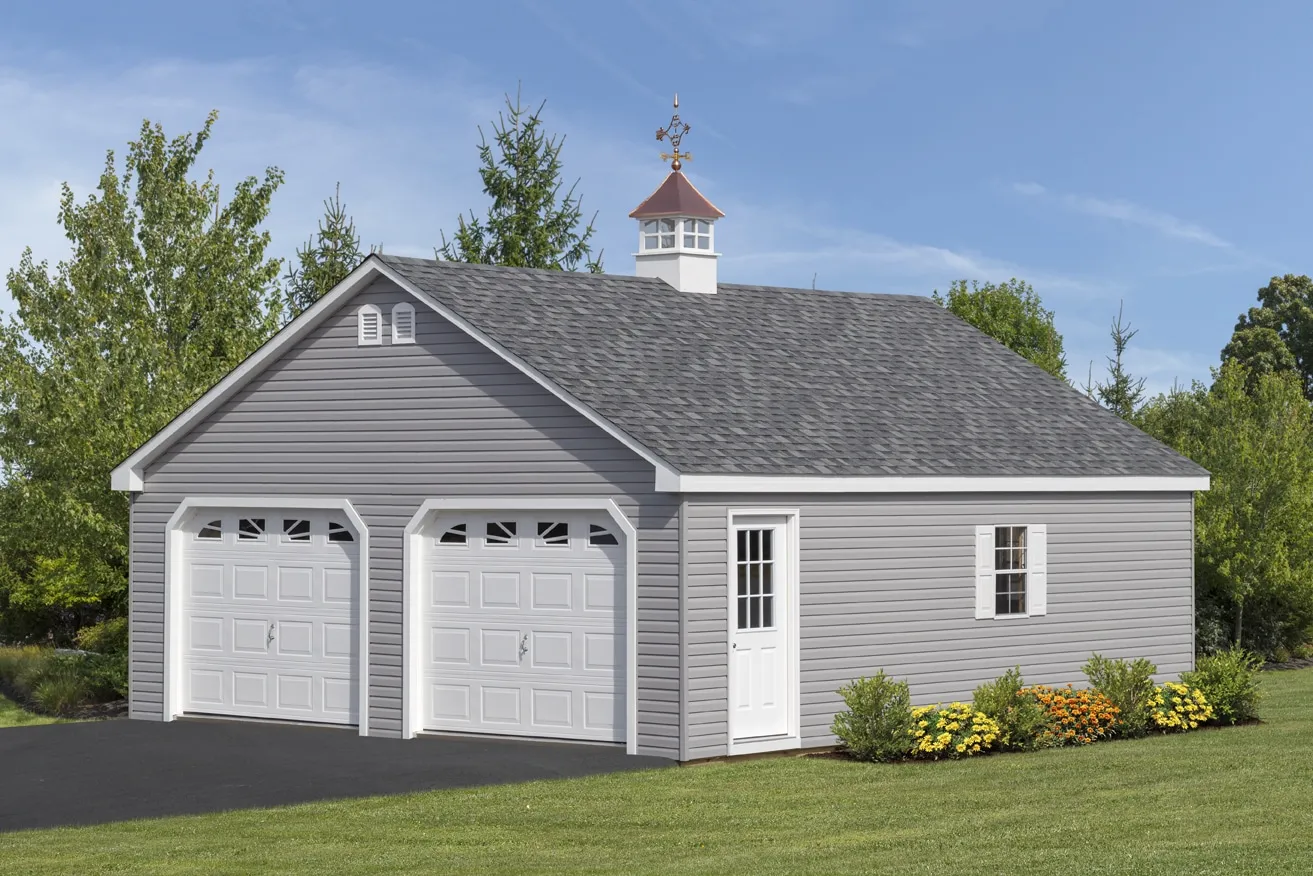 Amish-Built Garages For Sale | Buy From «Storage Sheds And Garages»